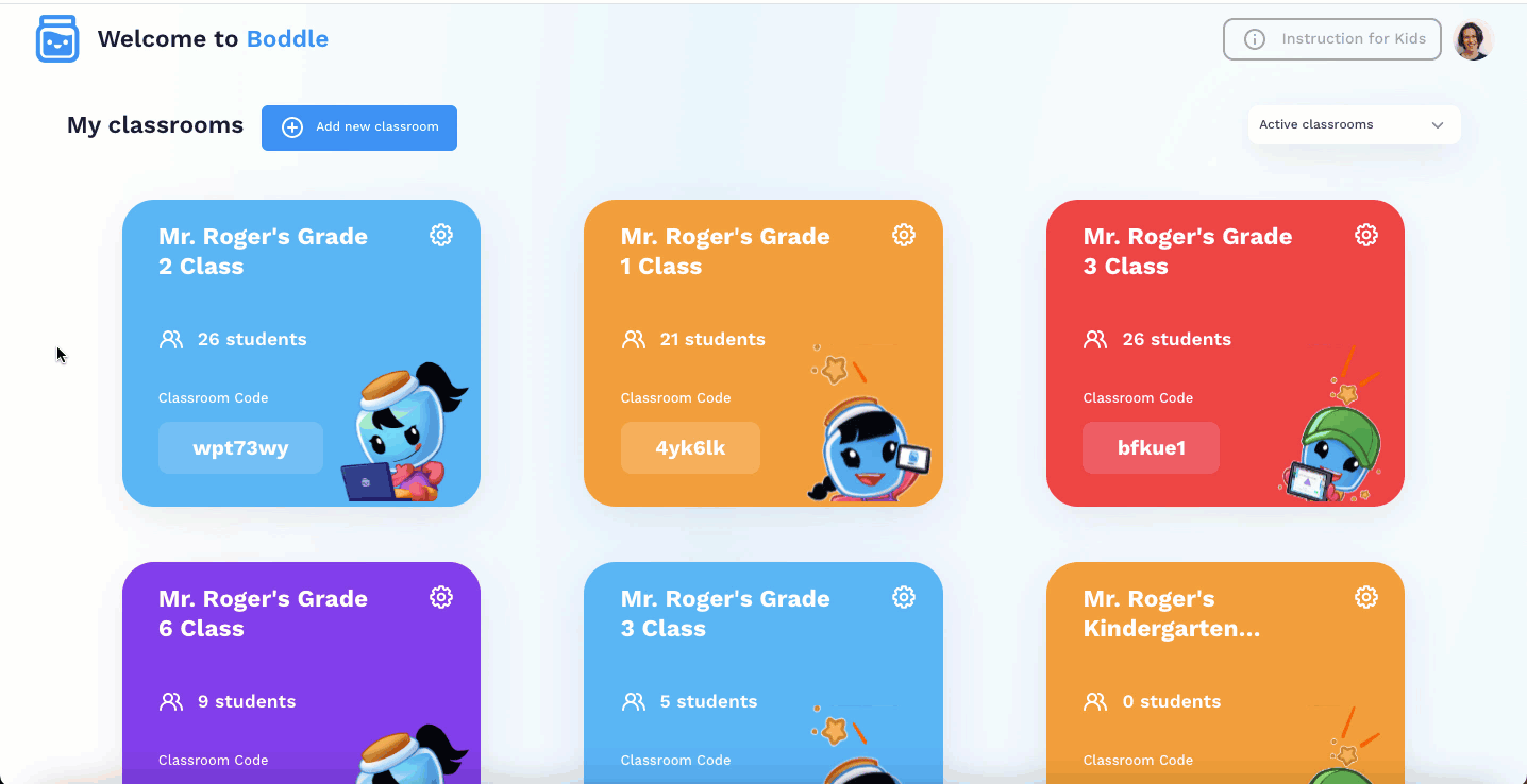 How To Add A Student Using A Class Code Boddle Learning